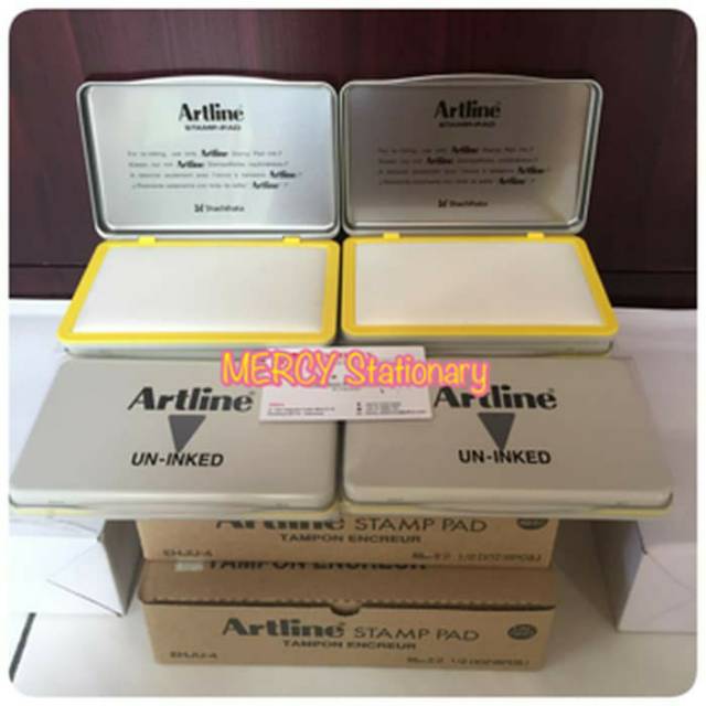 Jual Stamp Pad Artline No. 2 - Bantalan Stempel Besar | Shopee Indonesia