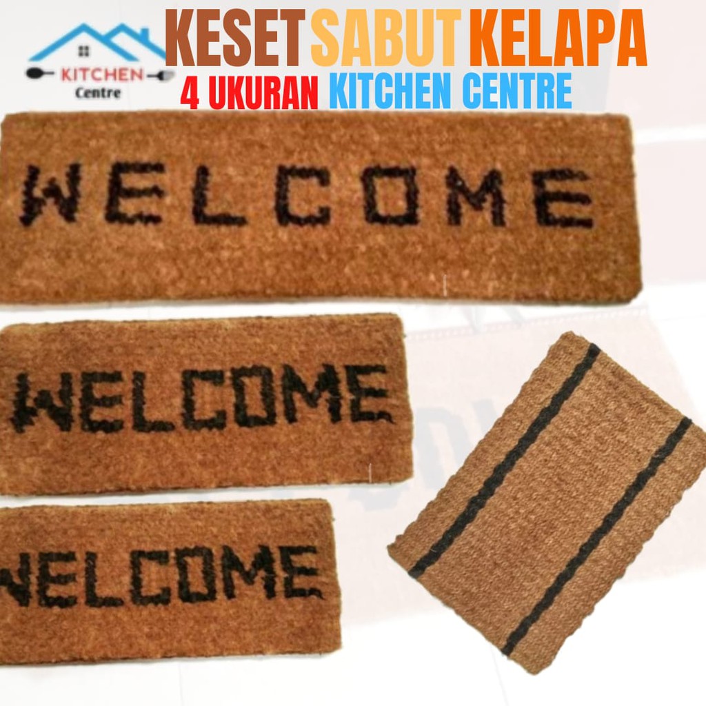 Jual Keset Sabut Kelapa Keset Ijuk Keset Sabut Welcome Keset Sabut ...