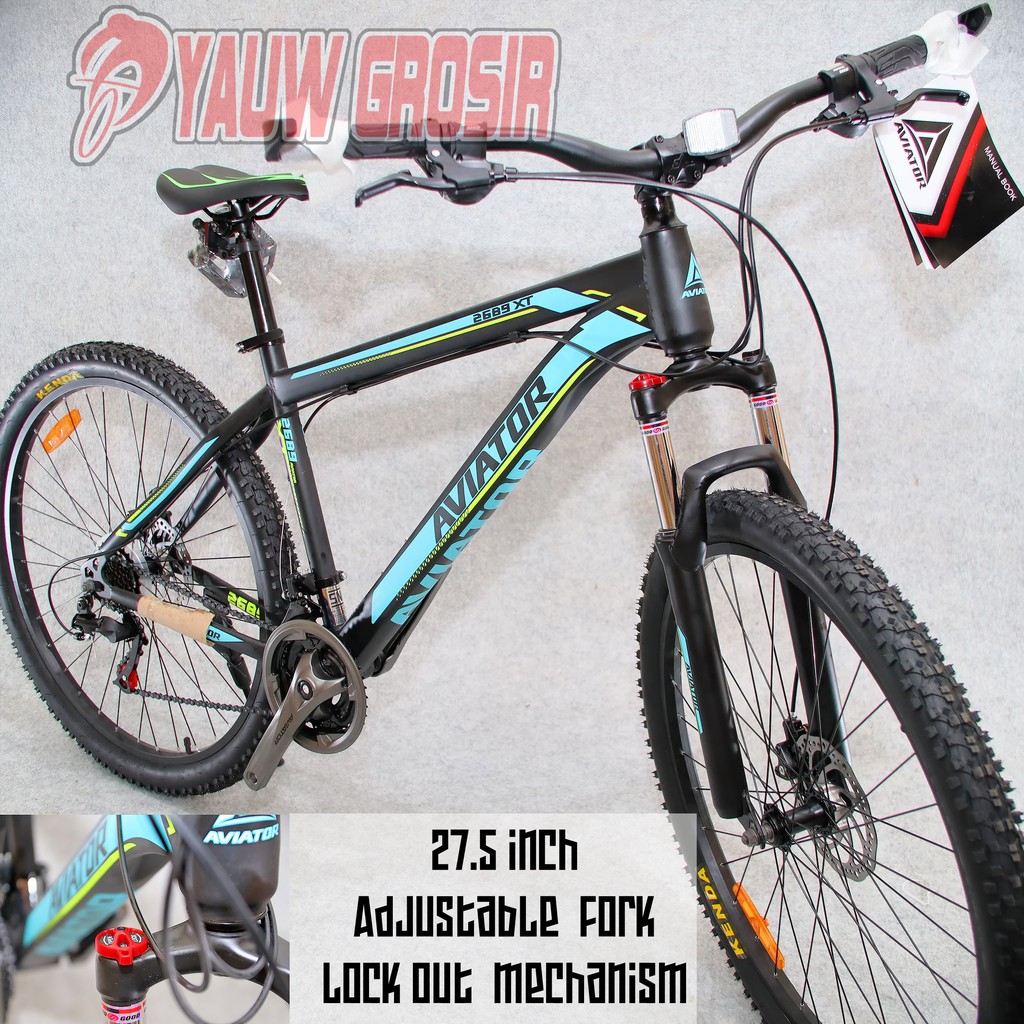 Jual Sepeda MTB Aviator 27.5 inch seri 2689 24 Speed Garansi Resmi ...