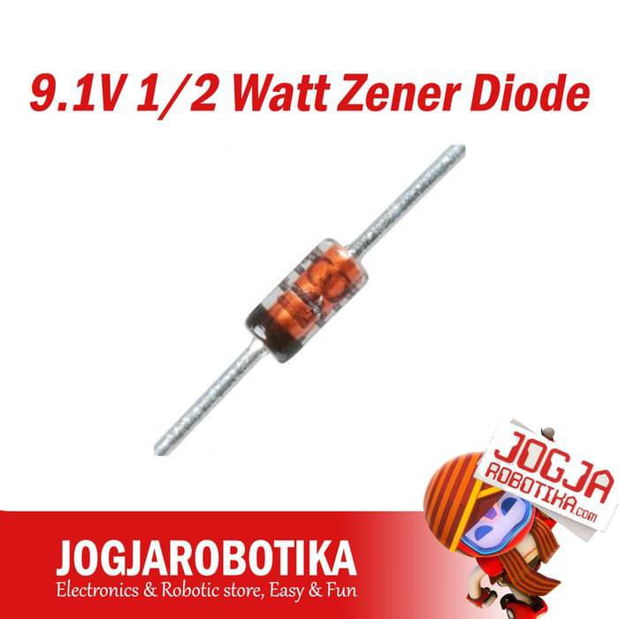Jual Dioda 9.1V 0.5 Watt Zener Diode | Shopee Indonesia