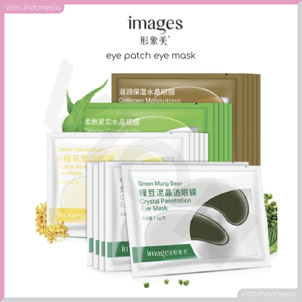 Jual IMAGES Masker Mata Eye Mask Eye Patch Anti Kerut Anti Mata Panda ...
