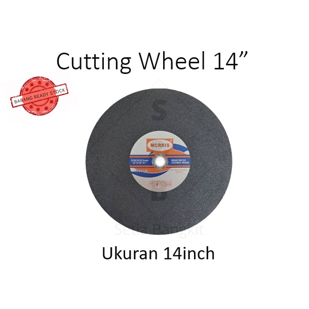 Jual Morris Cutting Wheel 355 x 3 x 25mm (14") A30Q5 BF / Batu potong ...