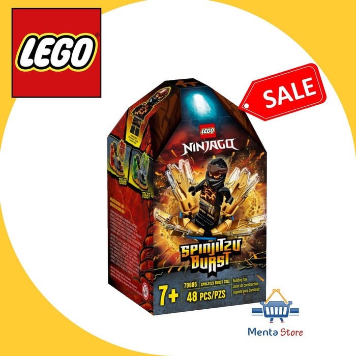 Jual LEGO Ninjago 70685 Spinjitzu Burst - Cole Creative Play Ninja Toys ...