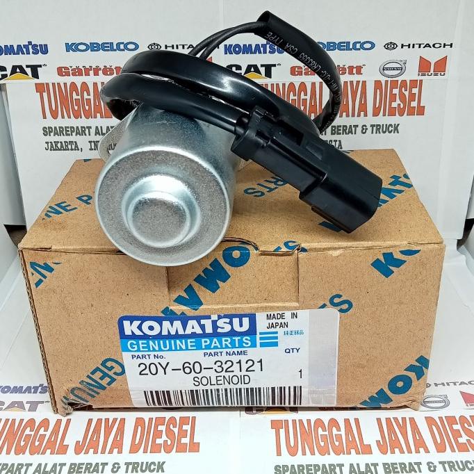 Jual Solenoid Valve Selenoid Komatsu 20Y-60-32121 Pc200-7 Pc200-8 Pc200-8Mo | Shopee Indonesia