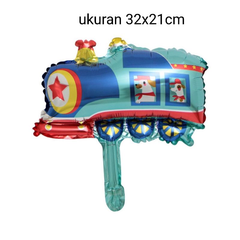Jual balon mini kecil karakter kendaraan transportasi transportation ...
