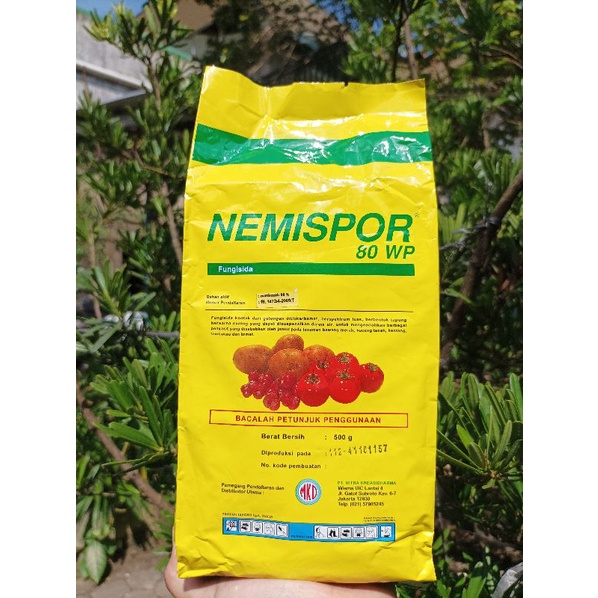 Jual NEMISPOR 80 WP 500 Gr Fungisida Bahan Aktif Mankozeb | Shopee ...