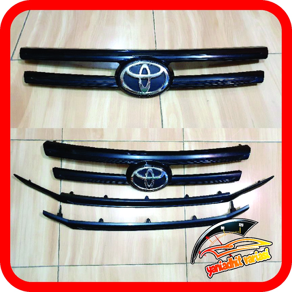 Jual Grill Toyota All New Rush 2018-2022 Hitam Glossy | Shopee Indonesia