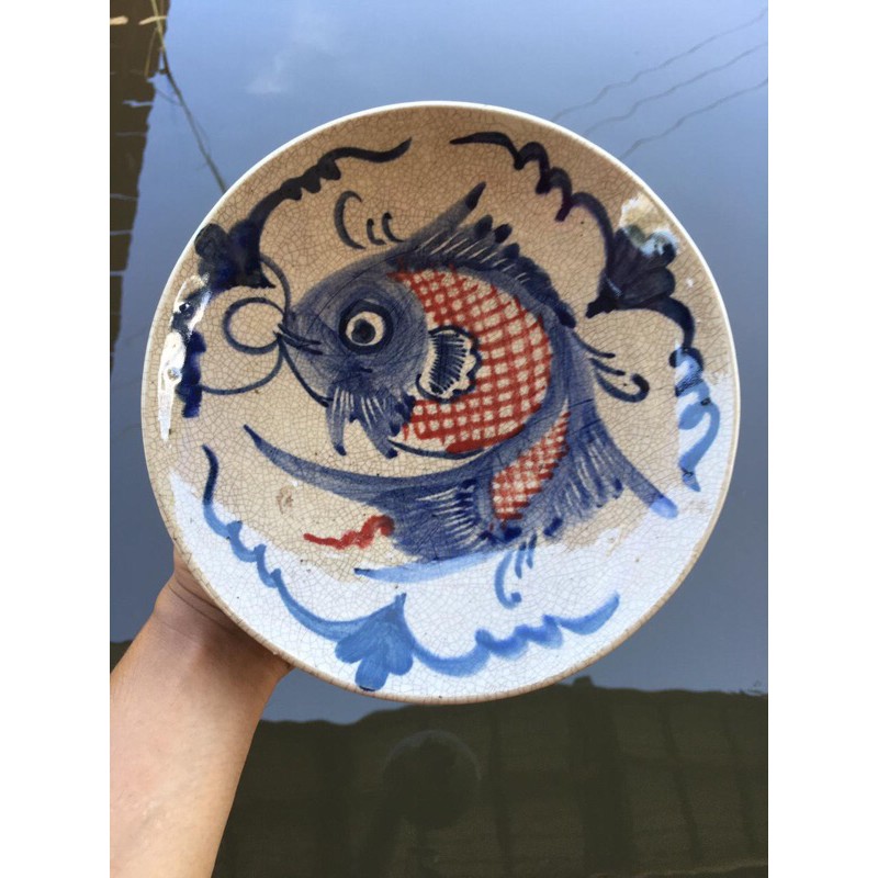 Jual Piring Kuno Asli Gambar Ikan Ukuran Kecil Stok 6PCS | Shopee Indonesia