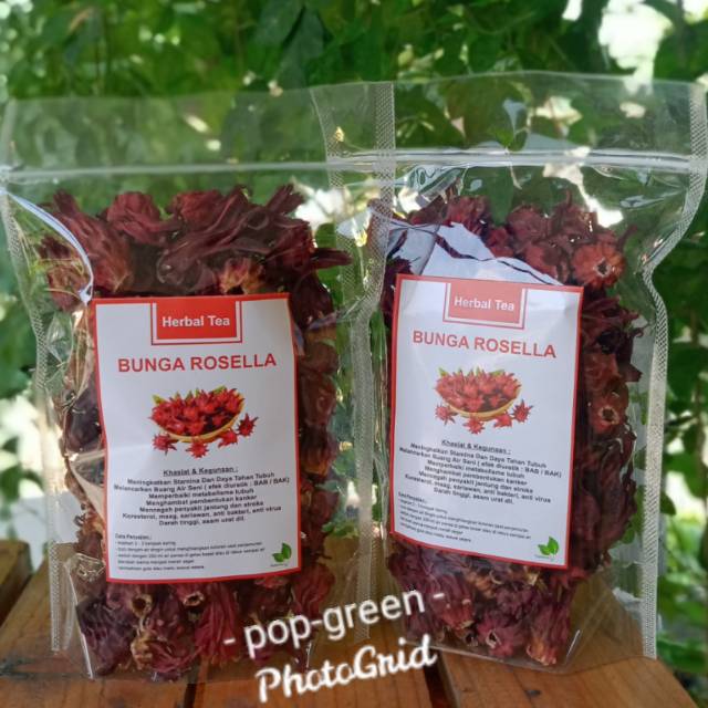 Jual Rosela Merah Kering/Teh Bunga Rosella | Shopee Indonesia