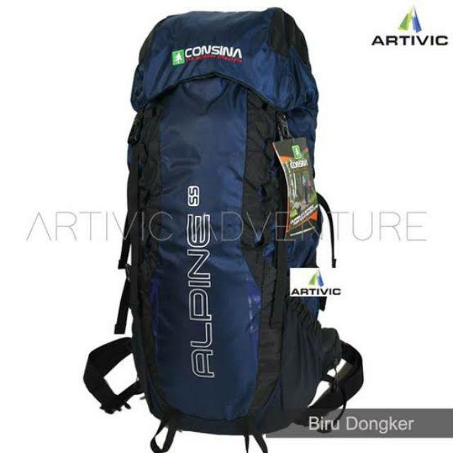 Jual Carrier Consina Alpine 55 up 60 Liter Original Kerir Ransel Gunung ...