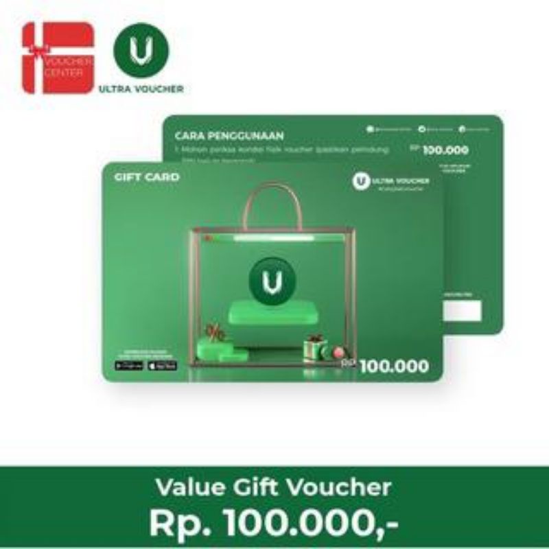 Jual Ultra Voucher Gift Card 100 ribu | Shopee Indonesia