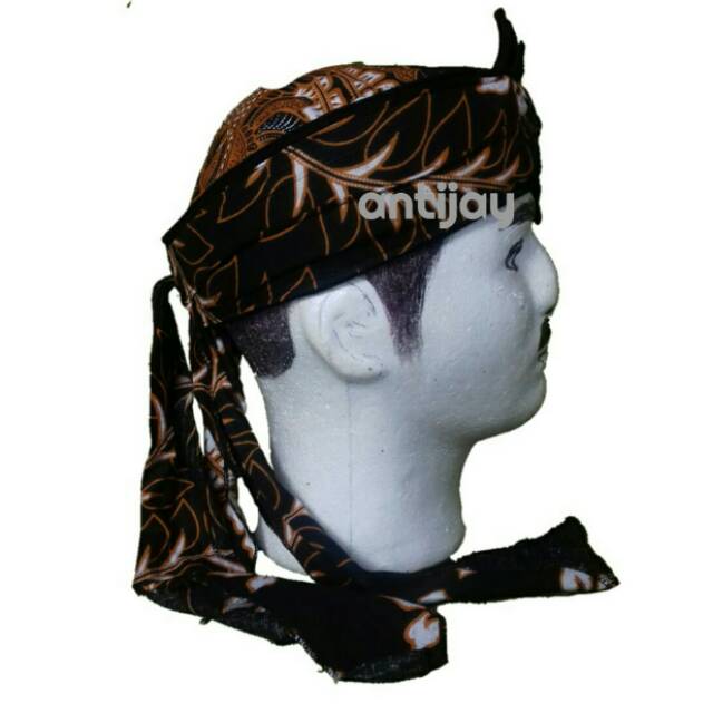 Jual ikat sunda tradisional batik udeng blangkon jawa dewasa praktis ...
