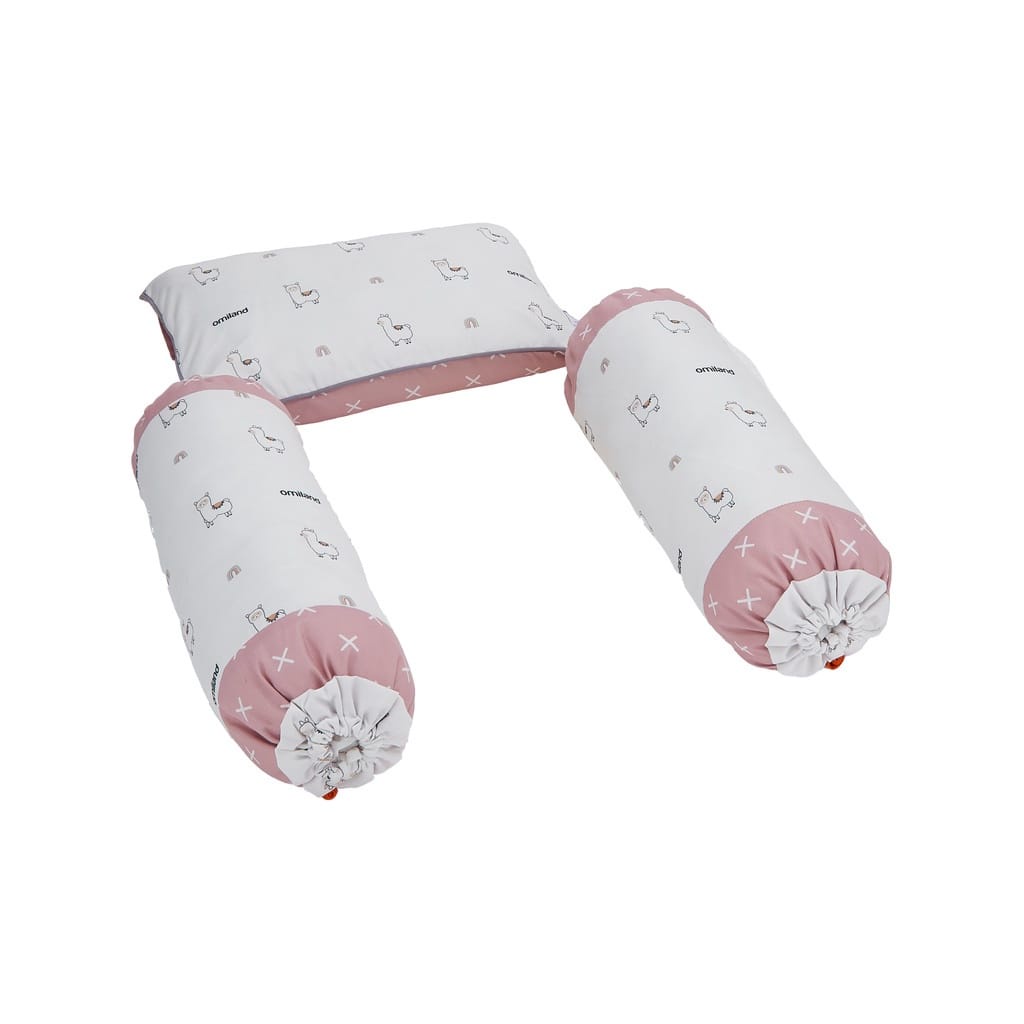 Jual Omiland Bantal Guling Bayi Set Peang Alpaca Series Bahan Halus ...