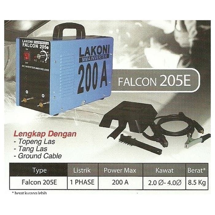 Jual Mesin Las Lakoni Trafo las Lakoni Falcon 205E | Shopee Indonesia