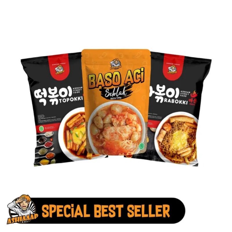Jual Ashiaaap Rabokki Topokki Ramen Tokpoki Baco Aci Seblak Baso Pedas ...