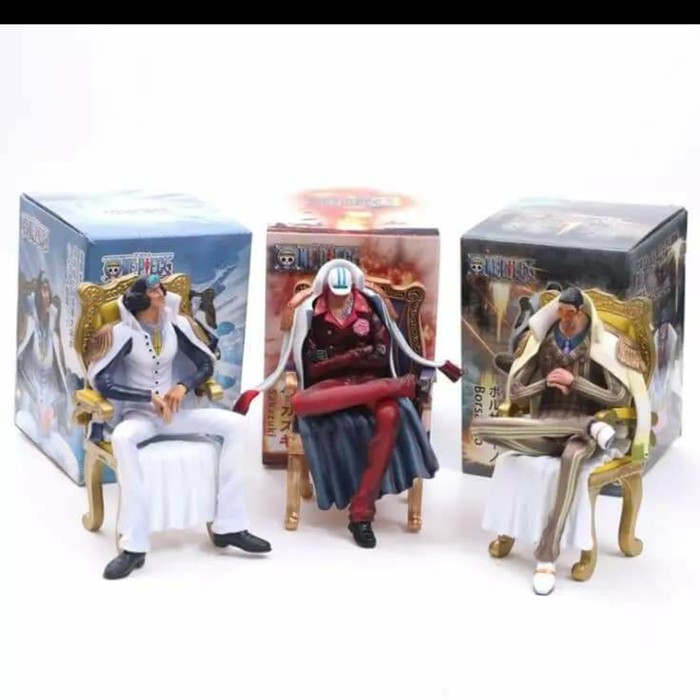 Jual Terbaru Set Trio Admiral 3 pcs one piece recast resin Mpalace ...
