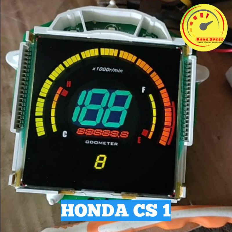 Jual POLARIS SUNBURN SPEDO HONDA CS1,STICKER LCD SPEDO CS1 | Shopee ...