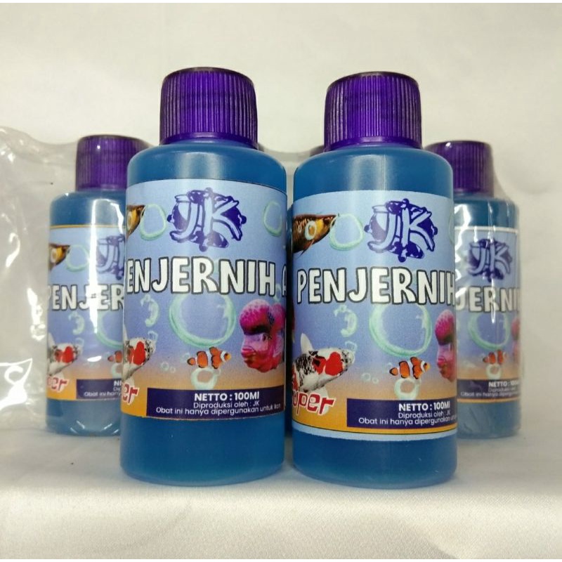 Jual PENJERNIH AIR Formulasi Japan 100ml / Penjernih Aquarium Ikan Hias ...