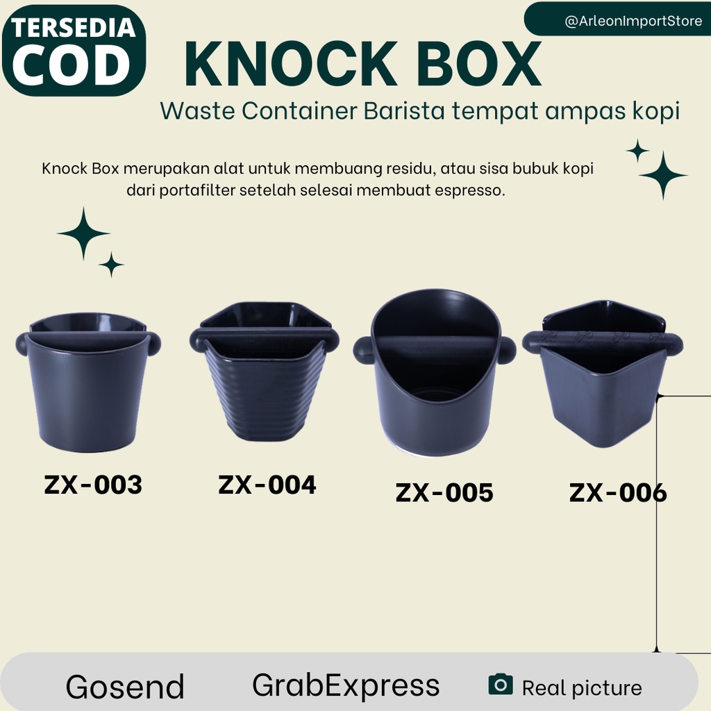 Jual KNOCK BOX / Waste Container Barista tempat ampas kopi | Shopee ...
