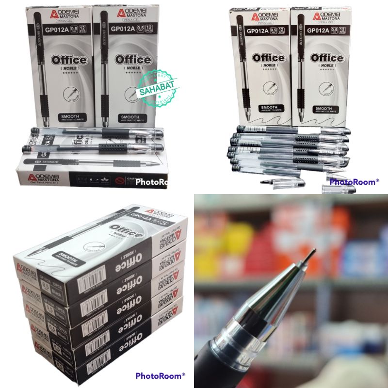 Jual PULPEN GEL O.5 ODEMEI OFFICE TINTA BAGUS HARGA BERSAHABAT | Shopee ...