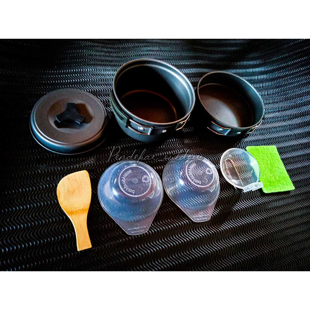 Jual Cooking Set SY - 200 Alat Masak Outdoor | Shopee Indonesia