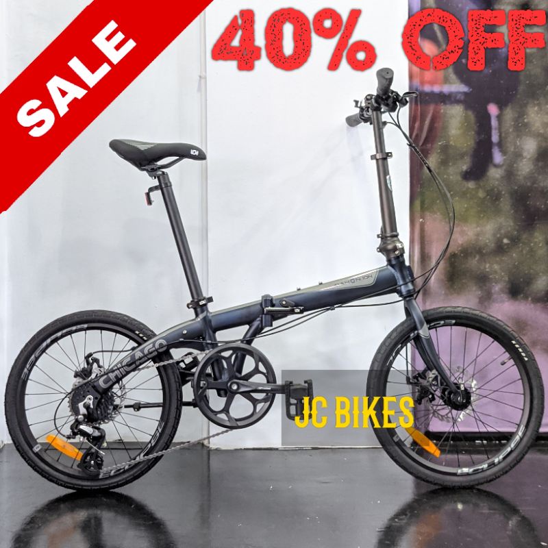 Jual Sepeda Lipat Dahon ION Chicago 20 Inch Alloy, 8 Speed Shimano ...