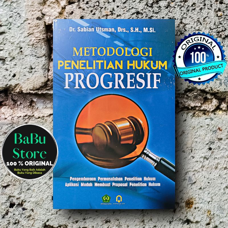 Jual Buku METODOLOGI PENELITIAN HUKUM PROGRESIF - Sabian Utsman ...