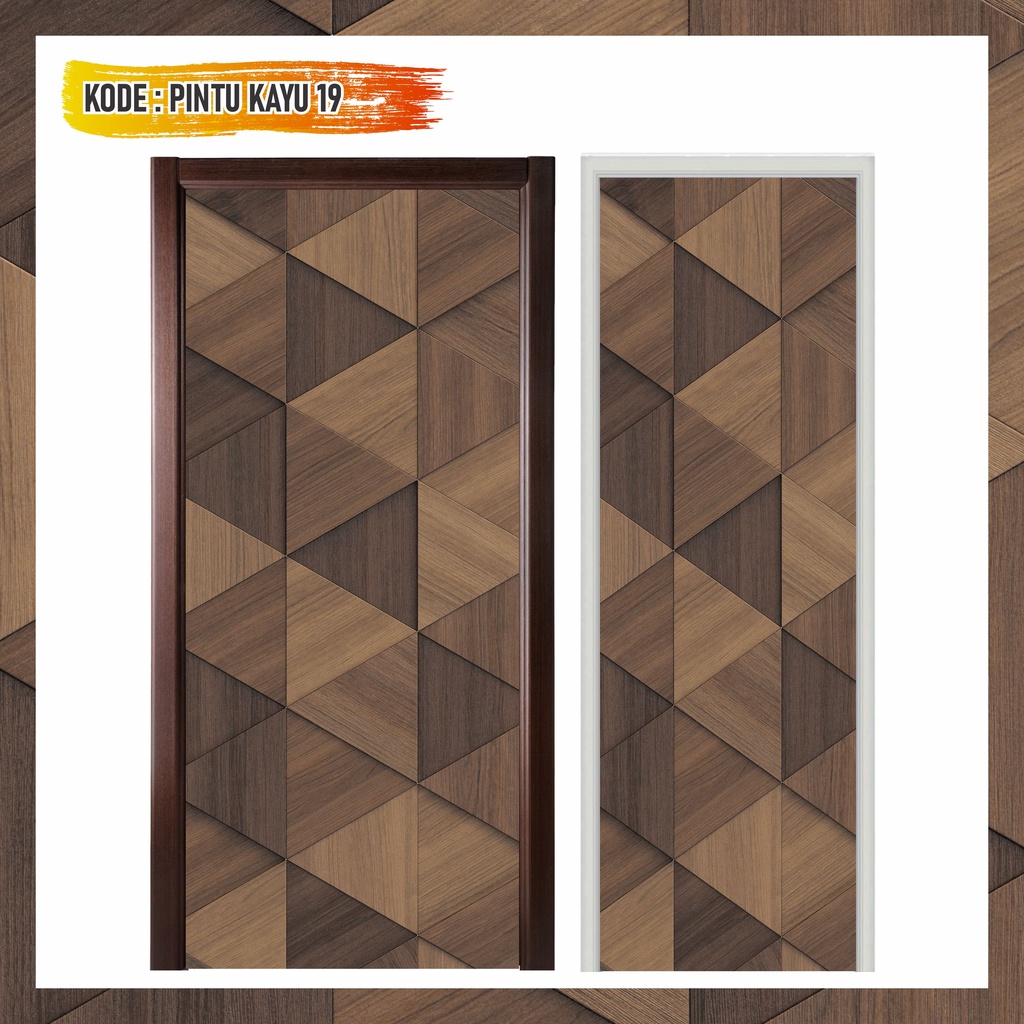 Jual STIKER Pintu Kamar Mandi dan STICKER Pintu Kamar Motif Terbaru ...