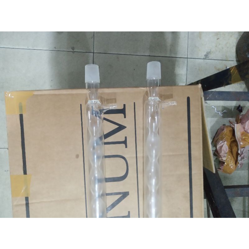 Jual CONDENSOR BOLA PYREX NS 29/32 PANJANG 30CM | Shopee Indonesia