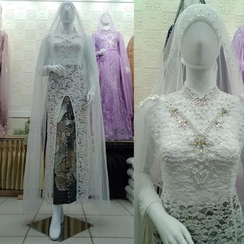 Jual baju akad payet/gaun pengantin | Shopee Indonesia