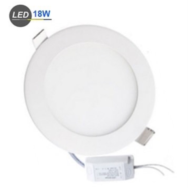 Jual Lampu downlight led panel inbow 18 watt 18w bulat led panel plafon ...