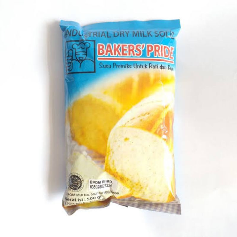 Jual Susu Premix Roti dan Kue Bakers Pride 500 Gram Halal | Shopee ...