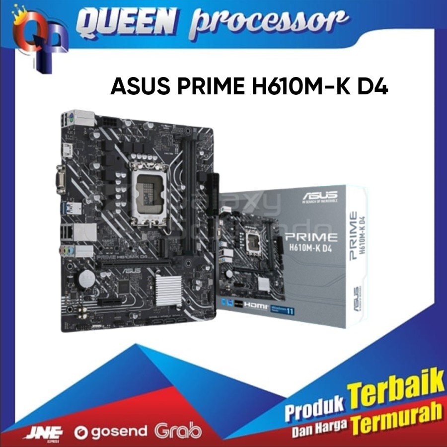 Jual ASUS PRIME H610M-K D4(LGA1700,H610,DDR4,USB3.2,SATA3) | Shopee Indonesia