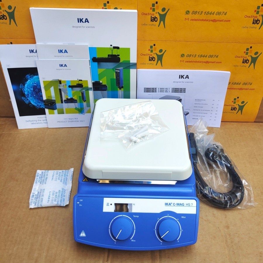 Jual IKA C-MAG HS7 MAGNETIC HOTPLATE STIRRER IKA MAG HS 7 PLAT PEMANAS ...