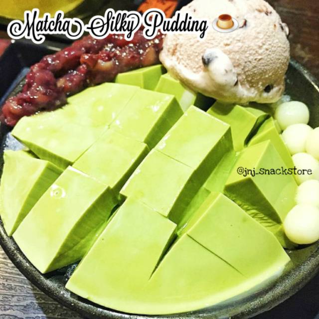 Jual MATCHA SILKY PUDDING / BUBUK SILKY PUDDING MATCHA | Shopee Indonesia