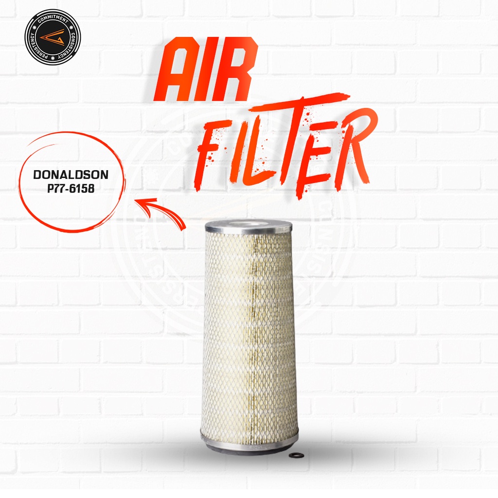 Jual Donaldson Filter Udara - Air Filter P77-6158/ P776158 / Solar ...