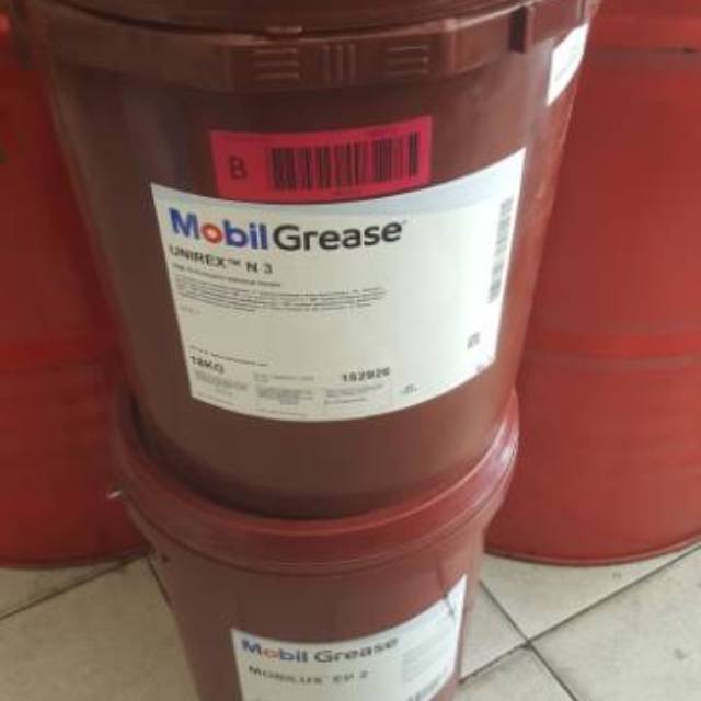 Jual ORIGINAL Mobil grease UNIREX N3 pail 18kg import ASLI | Shopee ...