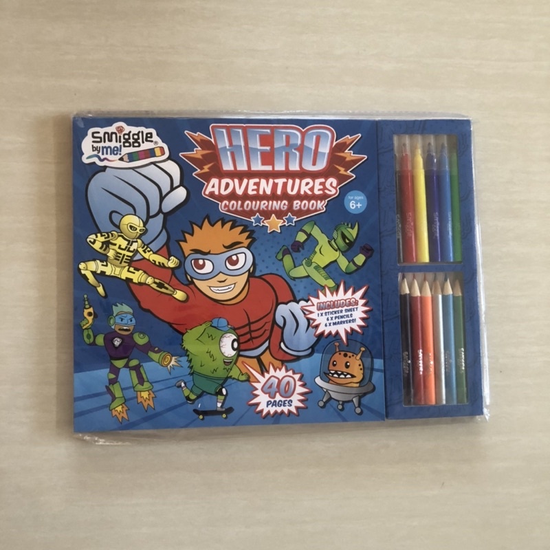 Jual Smiggle Adventure Coloring Book | Shopee Indonesia