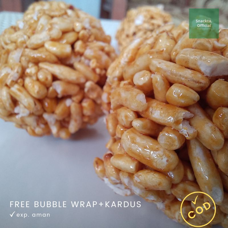 Jual Borondong Teng-teng Manis Makanan Jadul Cemilan Murah Jajanan Enak ...