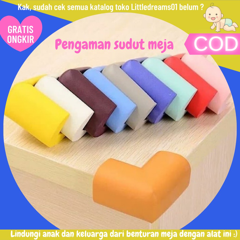 Jual Pelindung Sudut Siku Meja Pengaman Sudut Siku Meja Pengaman Sudut ...