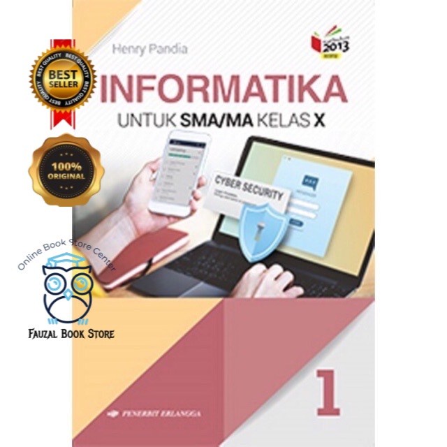 Jual Buku INFORMATIKA SMA Kelas 10/X Penerbit Erlangga, Henry Pandia | Shopee Indonesia