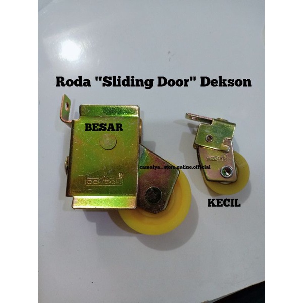 Jual Roda "Sliding Door" Dekson Uk.BESAR dan KECIL | Shopee Indonesia