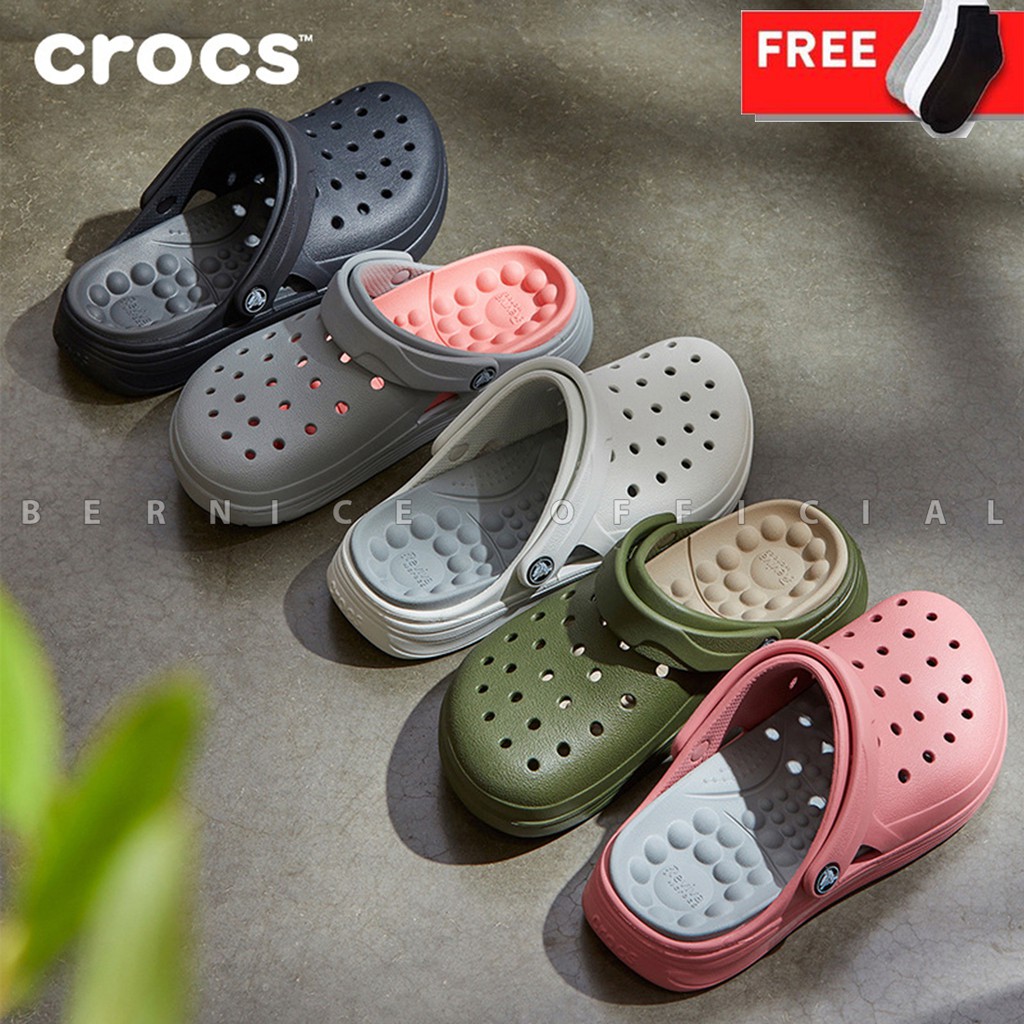 Jual SEPATU PRIA SEPATU CROCS REVIVA CLOG | Shopee Indonesia