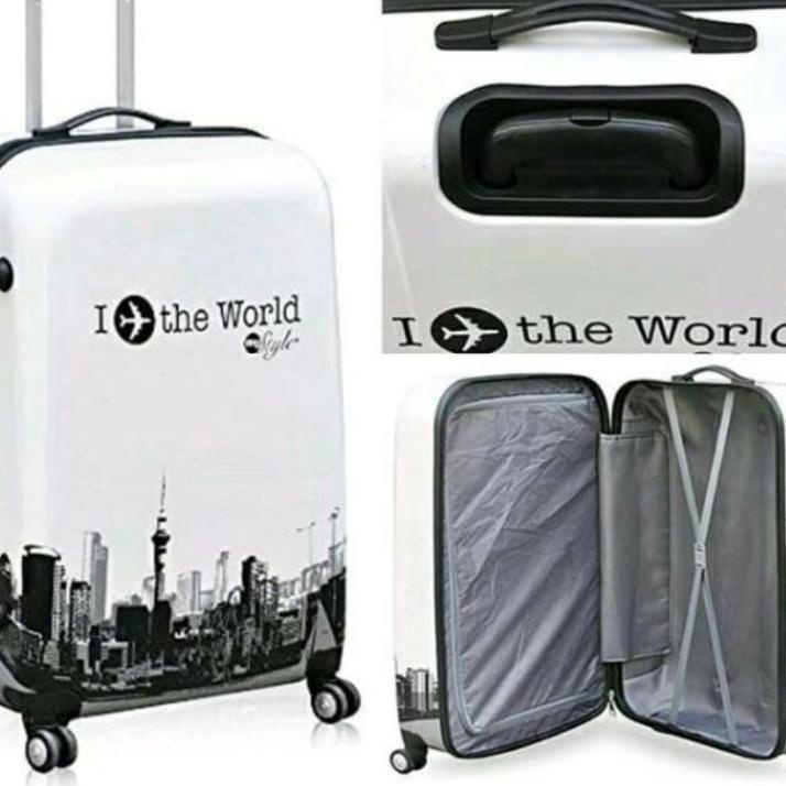 Jual Koper Motif 20 inch Koper Karakter Koper Polo Fiber Koper inch ...