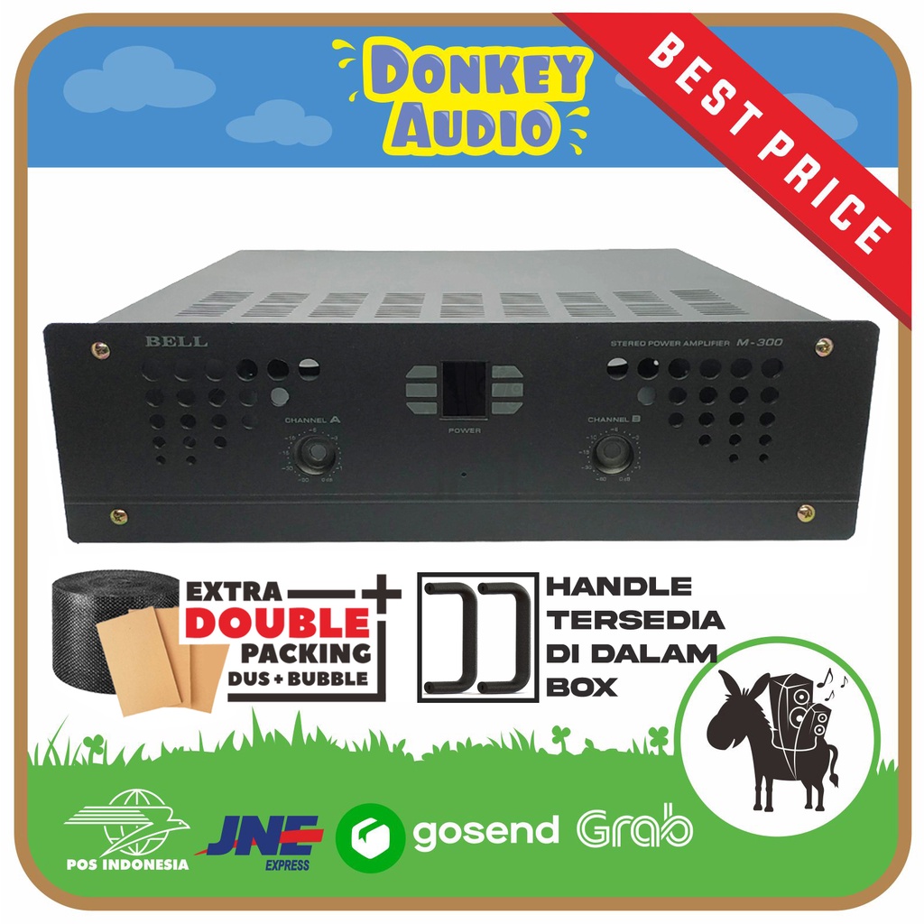 Jual BOX POWER AMPLIFIER M300 M 300 M-300 AMPLIFIER BELL | Shopee Indonesia