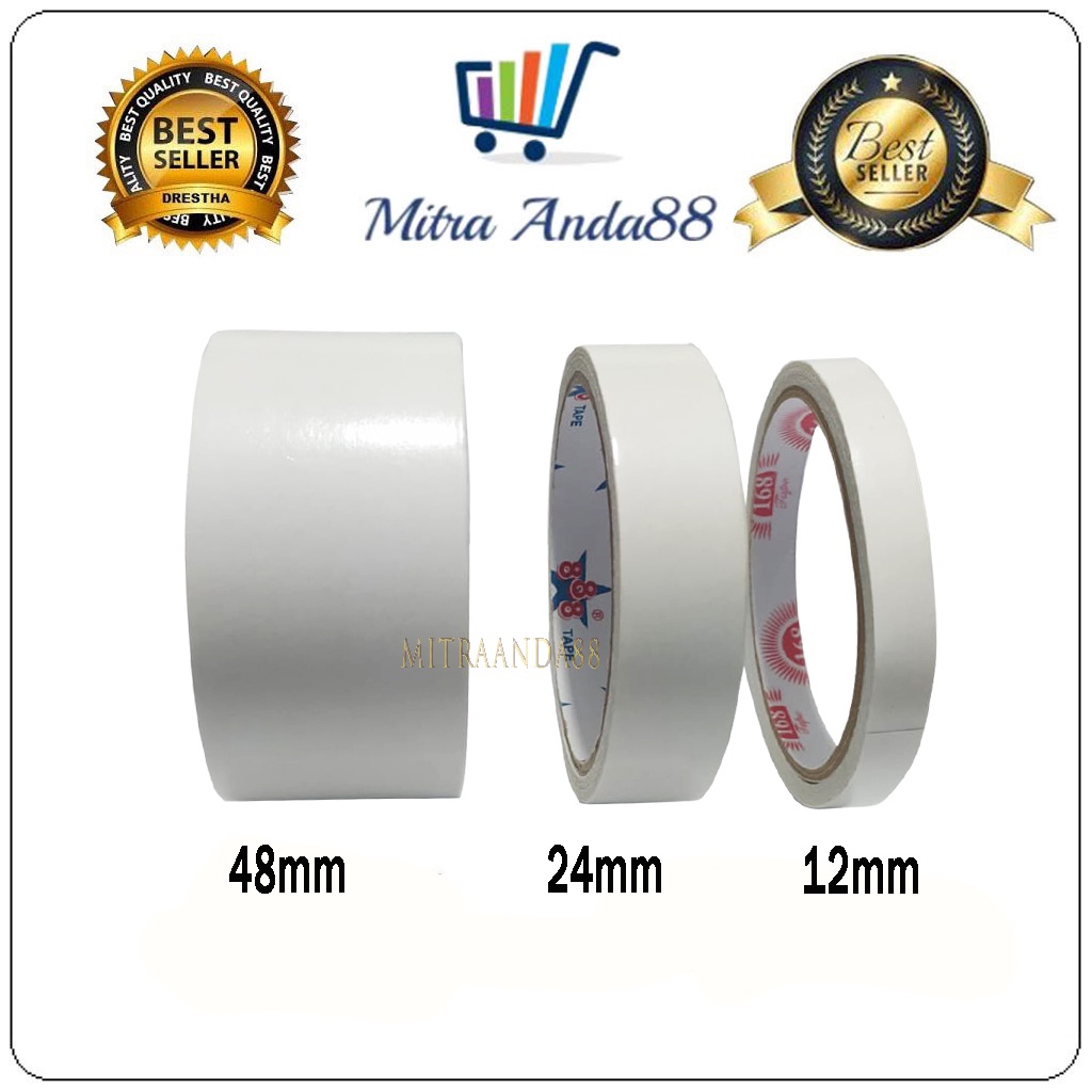 Jual Mitraanda88 Isolasi bolak balik selotip double tape tissue ...