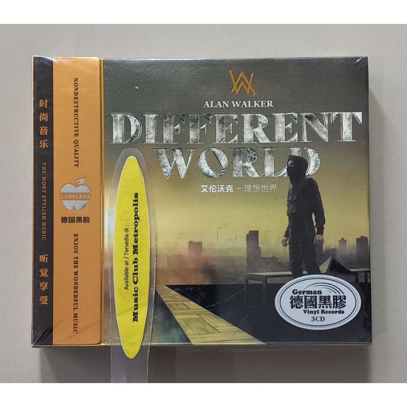 Jual CD ALAN WALKER - DIFFERENT WORLD ISI 3CD IMPORTED CHINA | Shopee ...