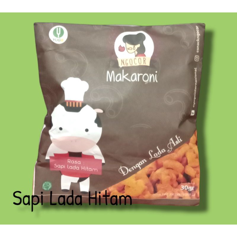 Jual Makaroni Ngocor Sapi Lada Hitam | Shopee Indonesia