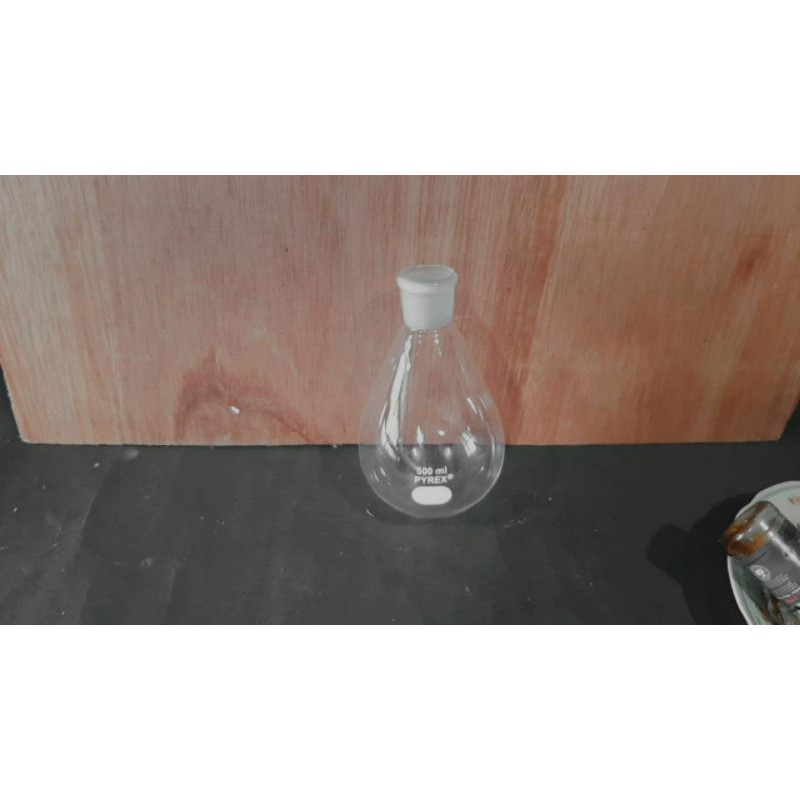 Jual labu evaporator, nasu flask 500 ml atau 1000 ml bahan PYREX ...