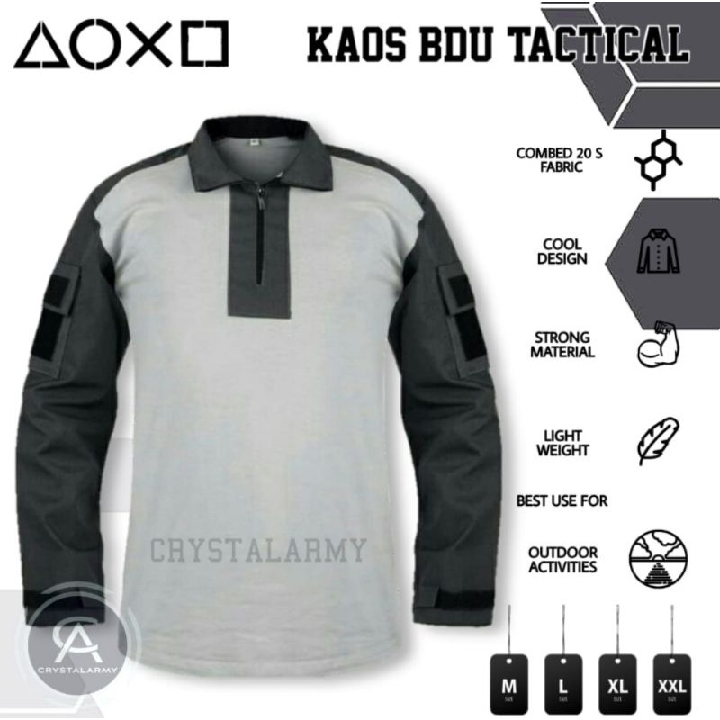 Jual Kaos bdu tactical / kaos tactical / kaos pria | Shopee Indonesia